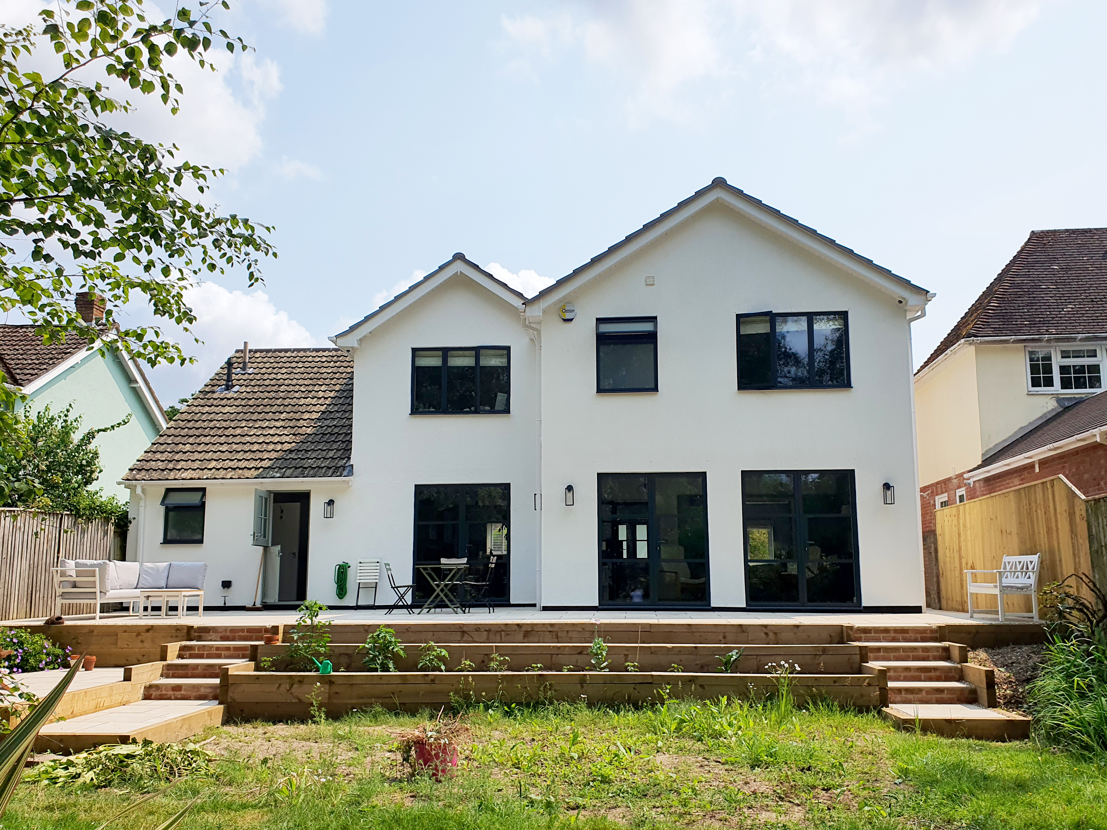Double Storey Rear Extension in Highcliffe, Christchurch | Tom Frowde ...
